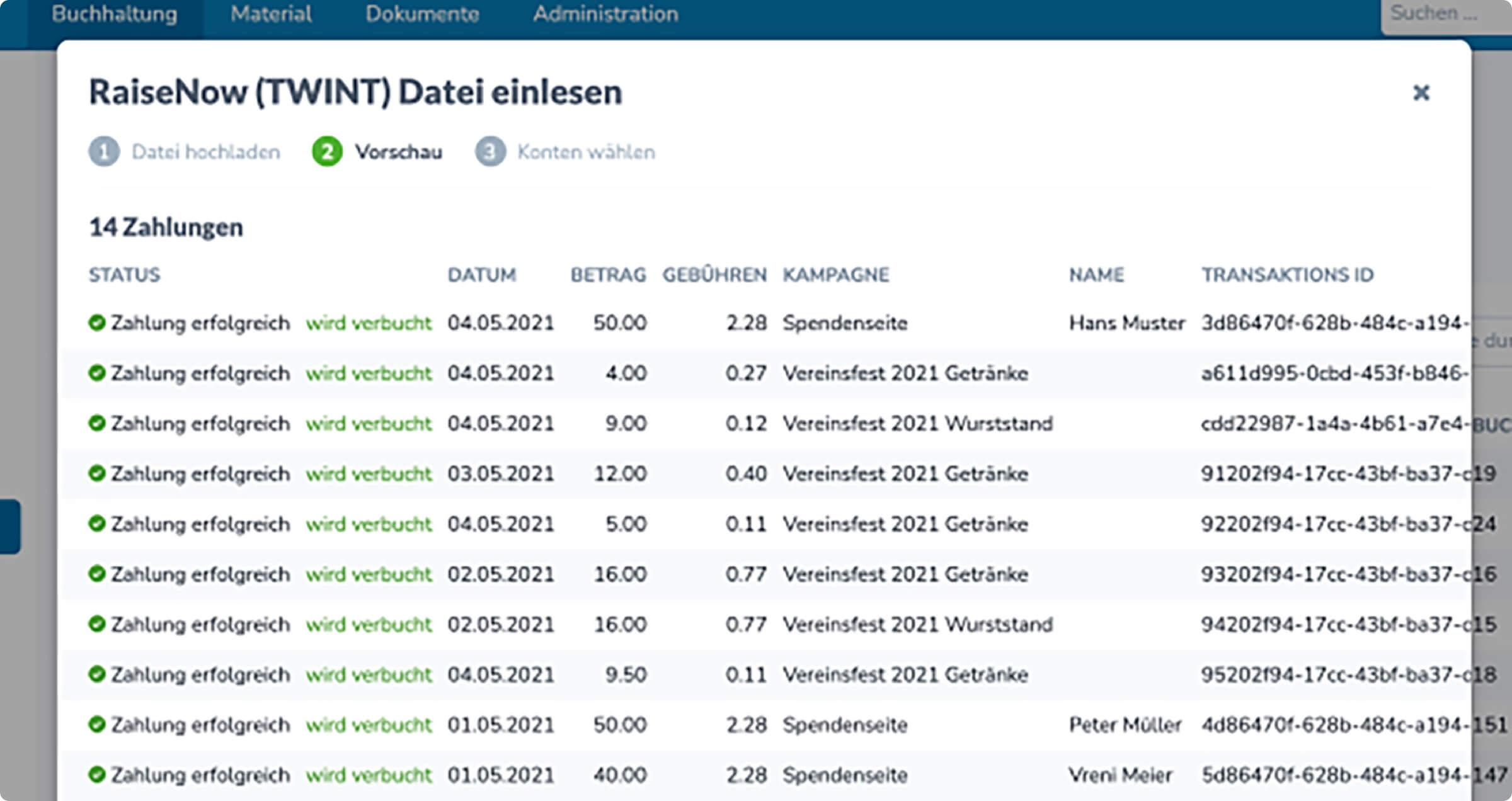 Schnittstelle RaiseNow Hub / Webling – Knowledge Base | RaiseNow